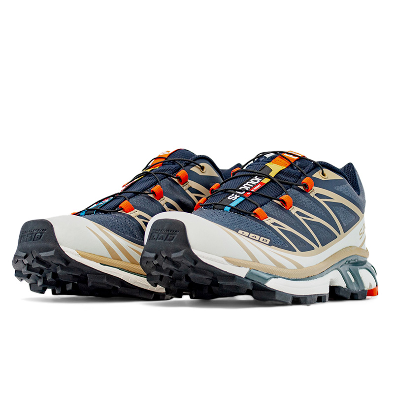 Salomon XT-6 Advanced Blue White Gold оригінальні купити зі швидкою ...